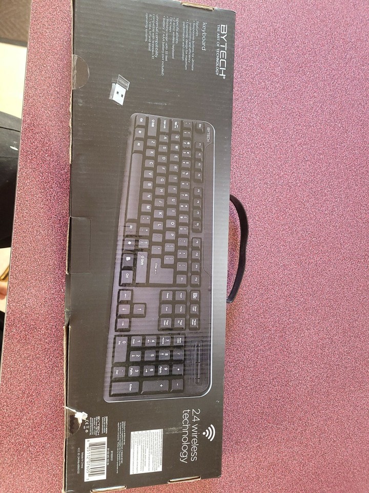 bytech wireless keyboard features powerful wireless connection ...