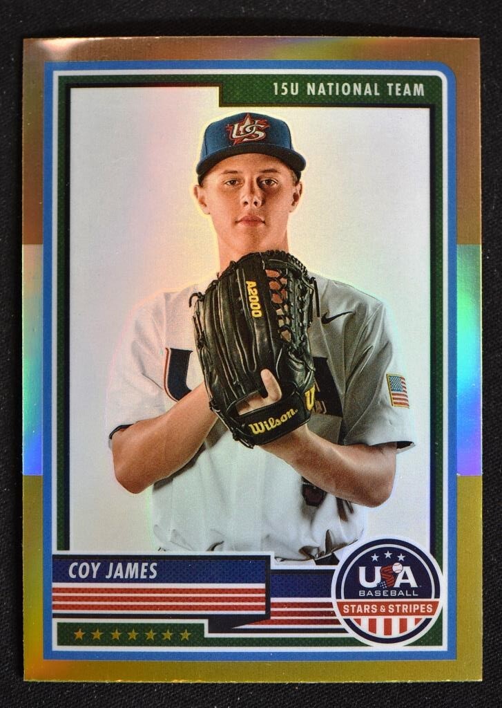 2023 Stars & Stripes Base BSG Bronze Silver Gold #31 Coy James - USA ...