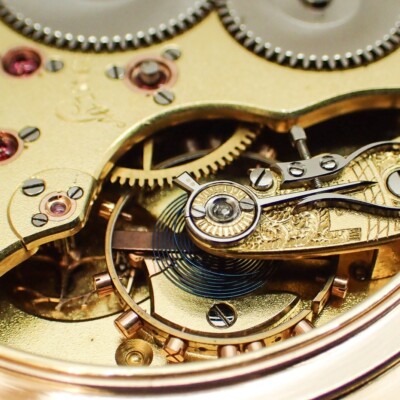 JULIUS ASSMANN GLASHÜTTE LEPINE TASCHENUHR 1A QUALITÄT GOLD 54,5mm 103g ...