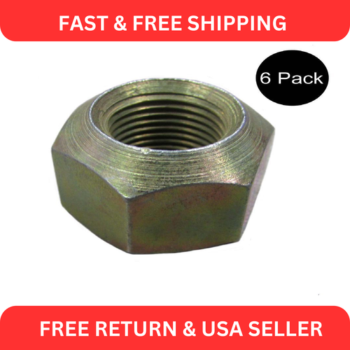 Six C5NN1012B Front Wheel Nuts Fits Ford 8N NAA 600 800 801 900 2000 ...