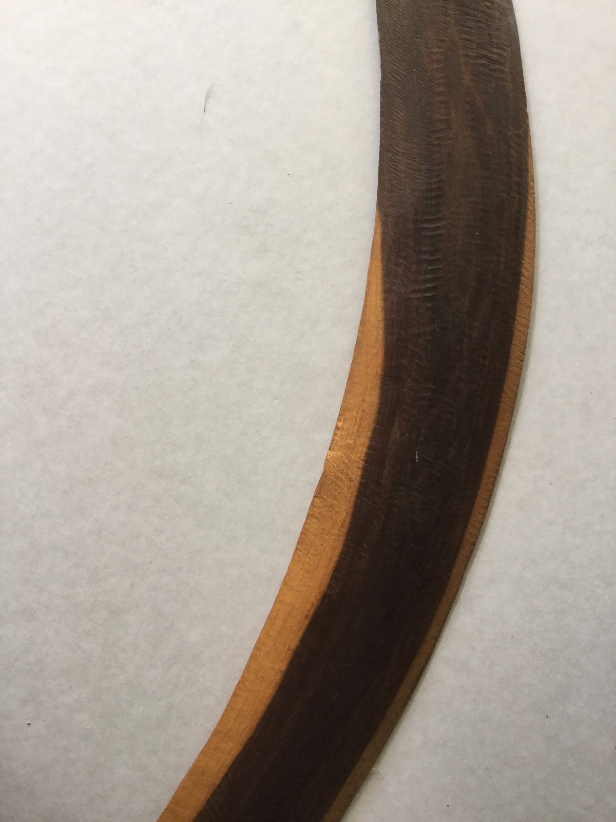 ABORIGINAL OLD MULGA WOOD WOODEN BOOMERANG from NORTH WESTERN AUSTRALIA ...