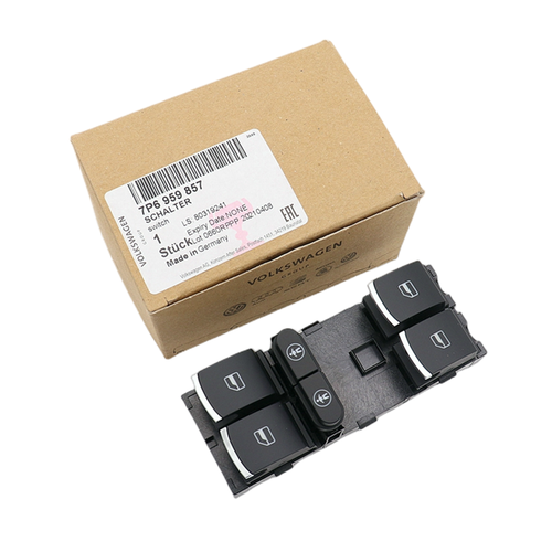 OEM Front Left Window Control Switch For VW Touareg 3.0 3.6L 2011-2017 ...
