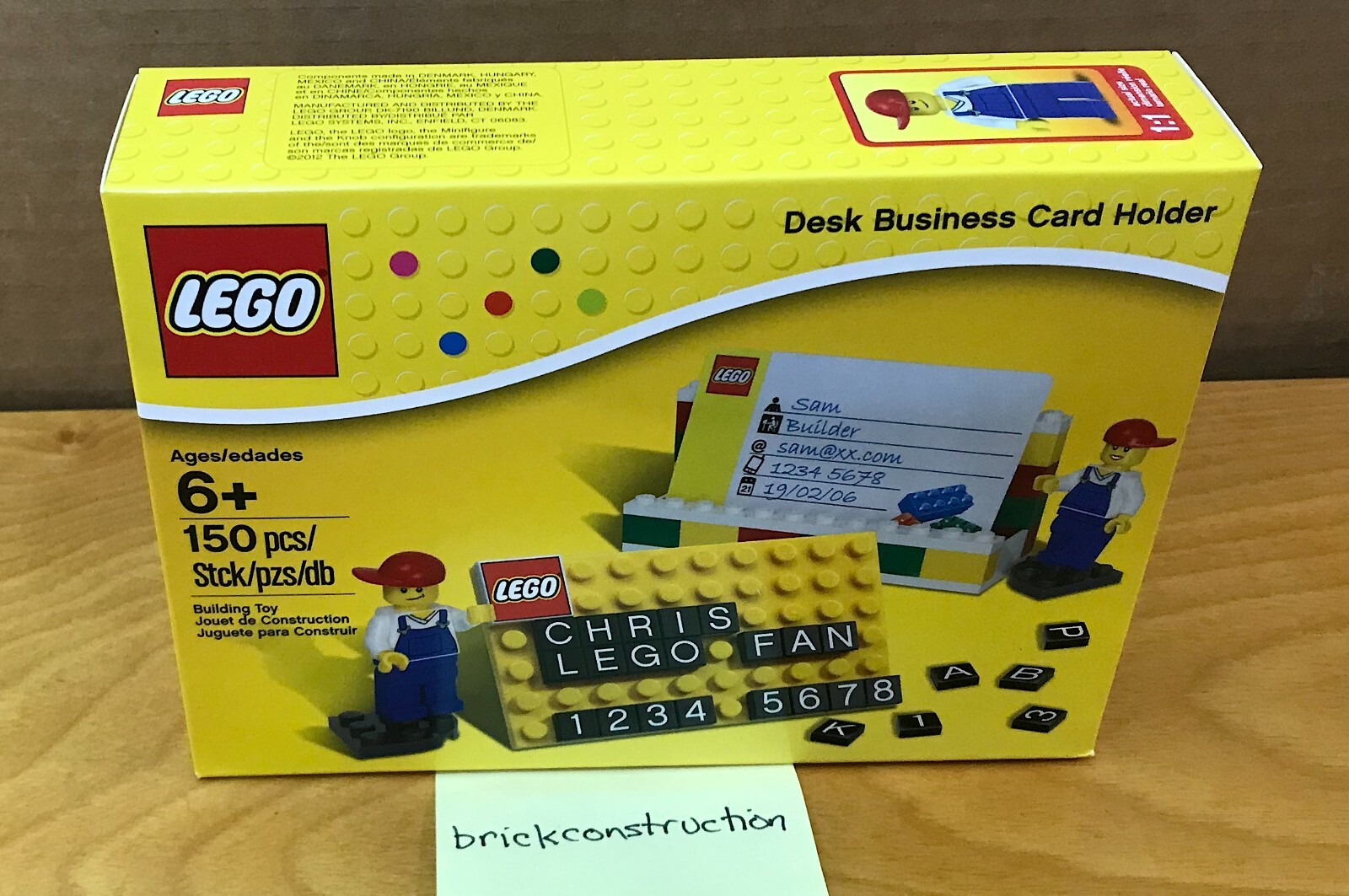 LEGO 850425 Desk Business Card Holder - New & Factory Sealed. Read ...