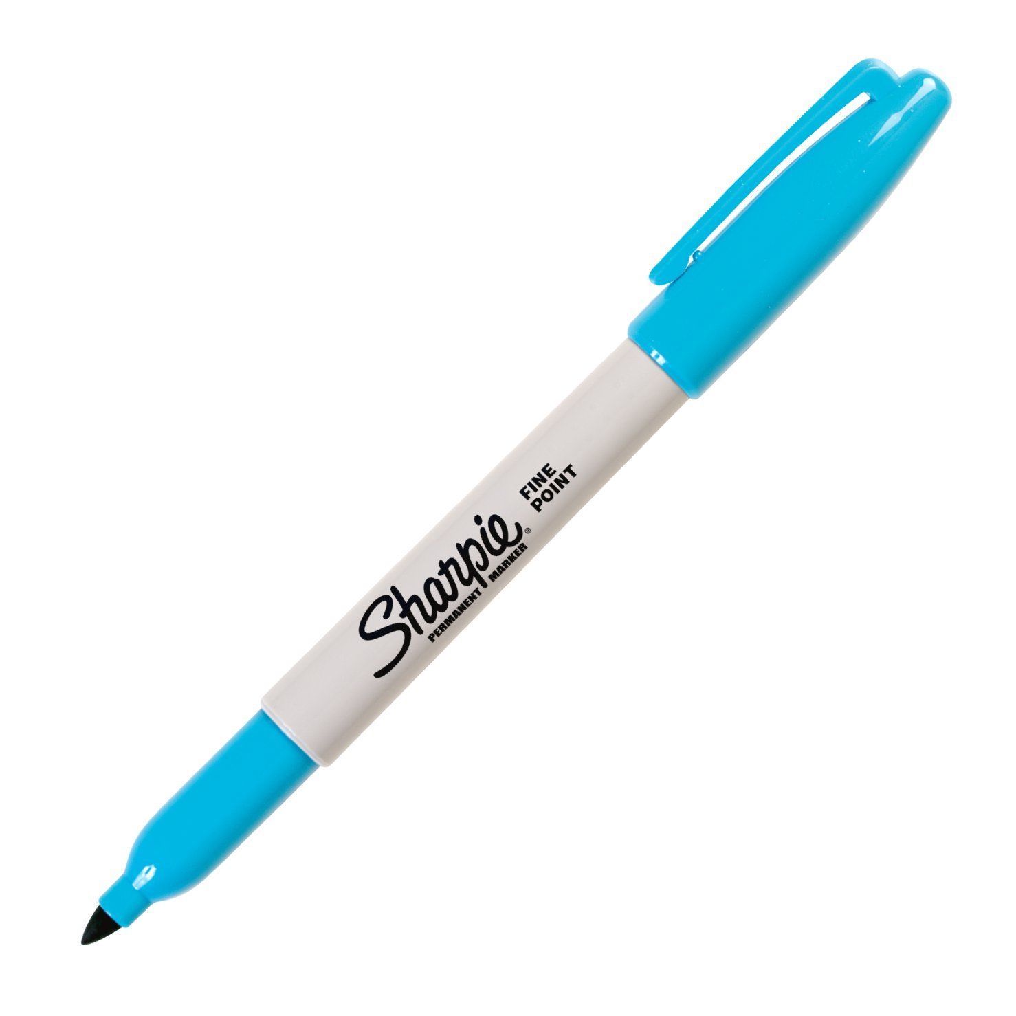 30133 Sharpie Fine Point Permanent Marker, Original Sharpie, Turquoise ...