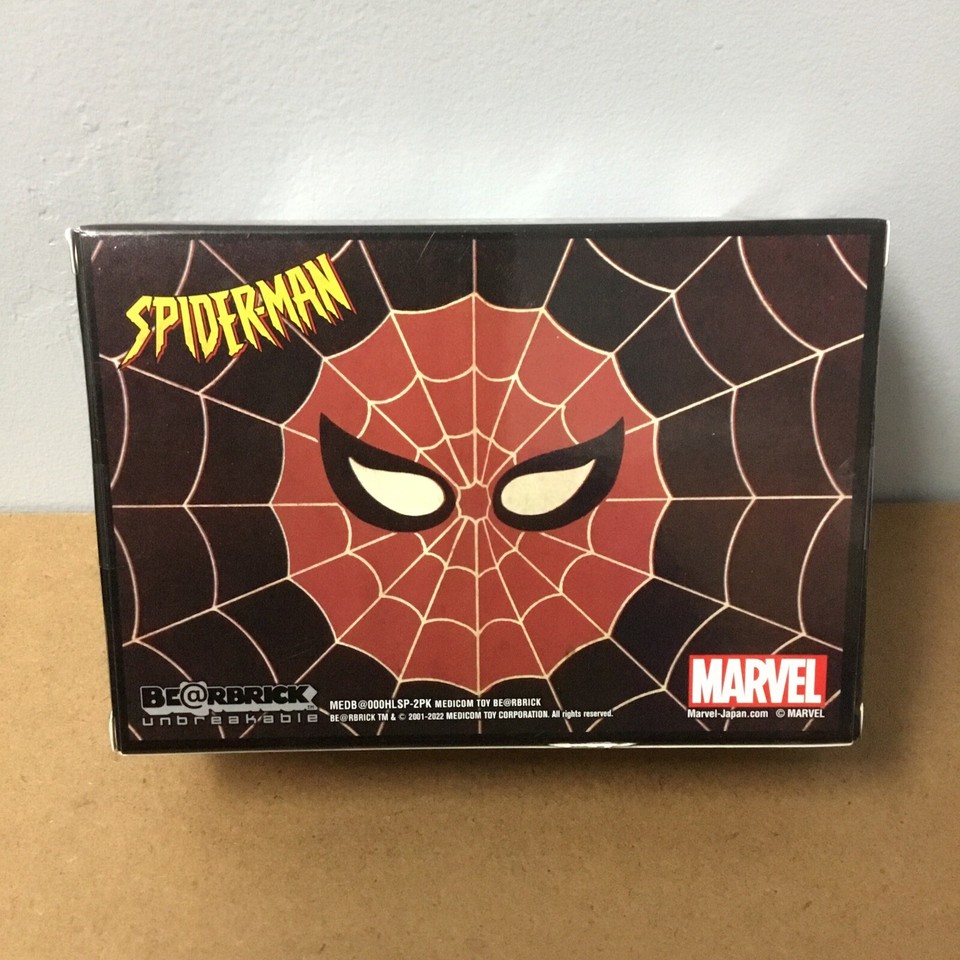 Marvel Bearbrick Spider-Man "Scarlet Spider & Spider-Man" D 100% 2pk ...