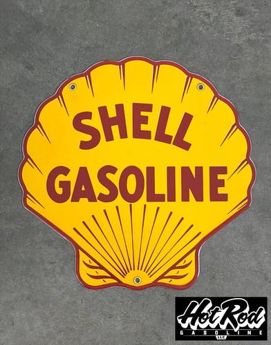 SHELL GASOLINE Porcelain Sign | eBay