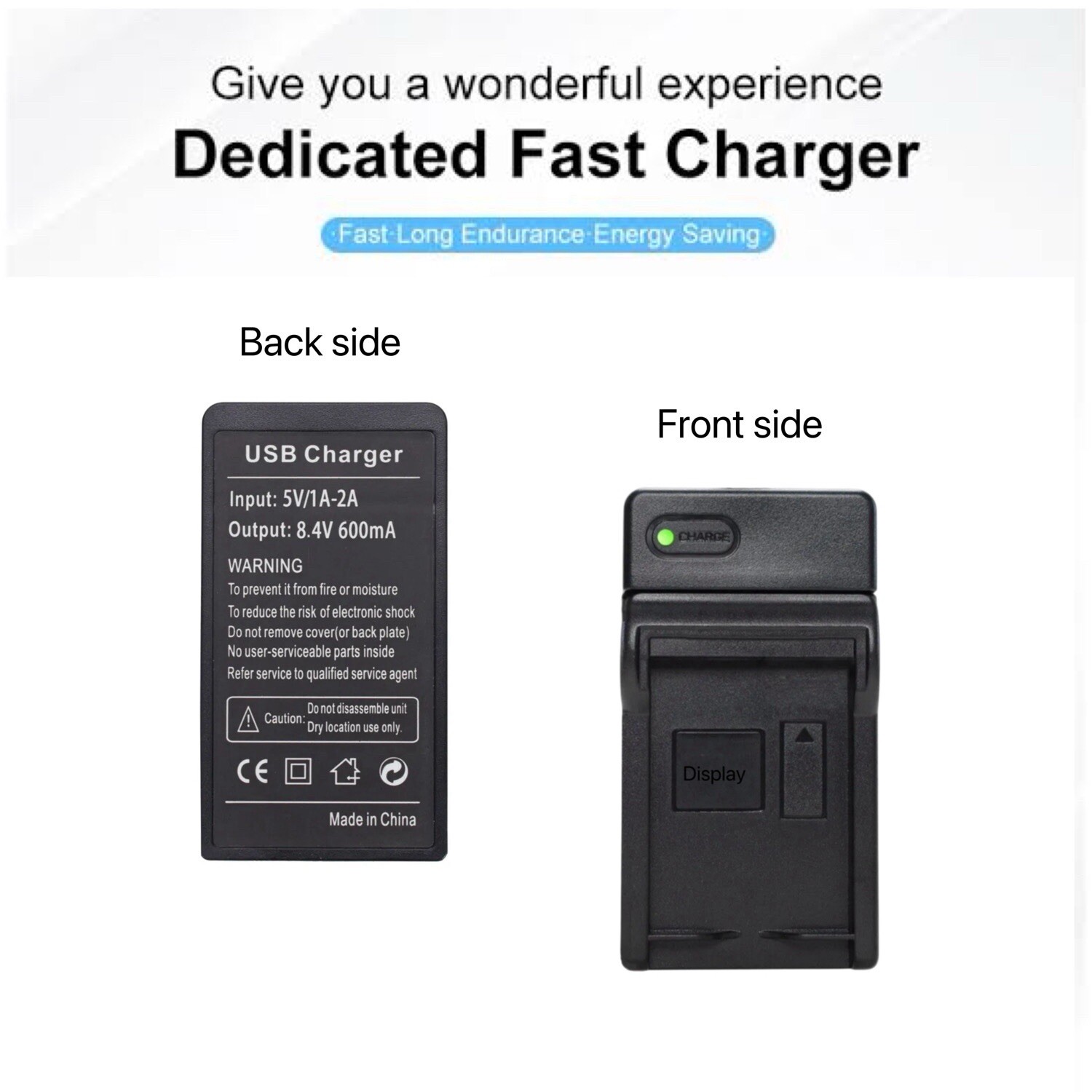 USB-C Battery Charger fits DMW-BLC12 for Panasonic Lumix G7 G6 GX8 GH2 ...