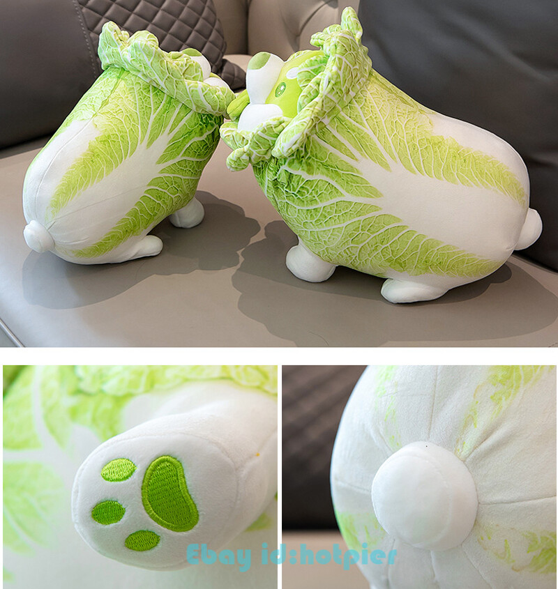Vegetable Elf Cabbage Dog Pillow Bedroom Sofa Decoration Plush Toy Hold ...