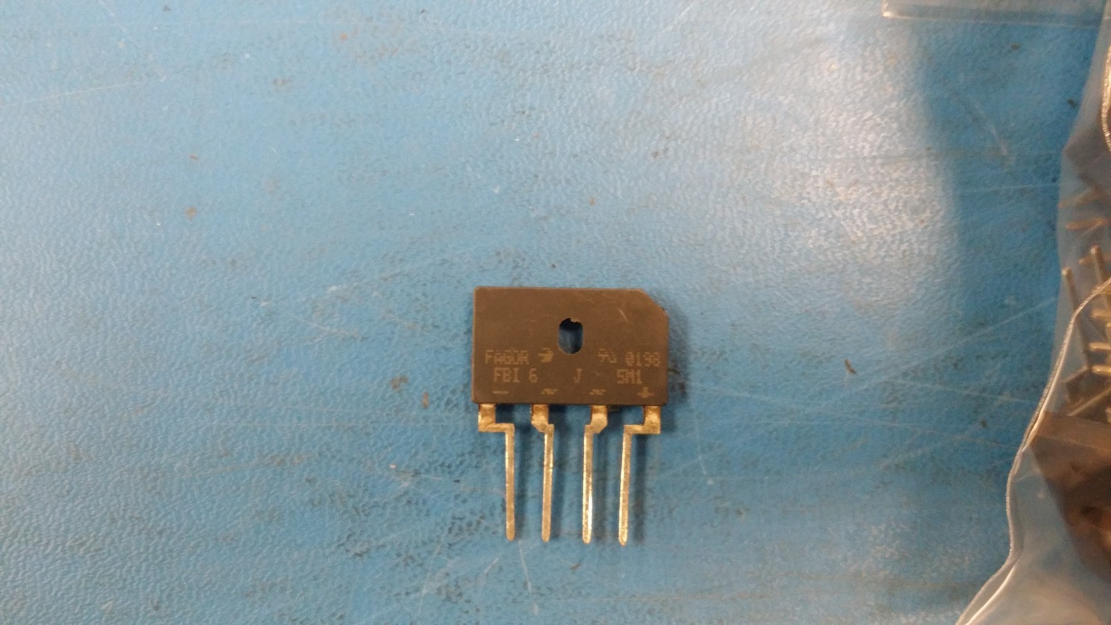 (2 PCS) FBI6J5M1 FAGOR Bridge Rectifier Diode 1 Phase 3A 600V V(RRM ...
