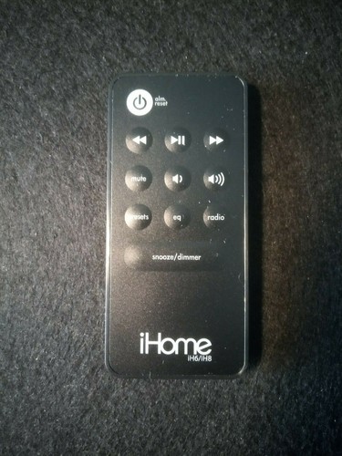 (OEM) iHome iH6 iH8 Remote Control - Tested & Works | eBay