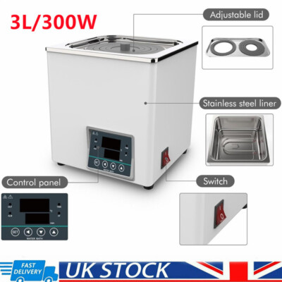 3L Lab Water Bath Heater Digital Thermostat Laboratory Water Bath 220V ...