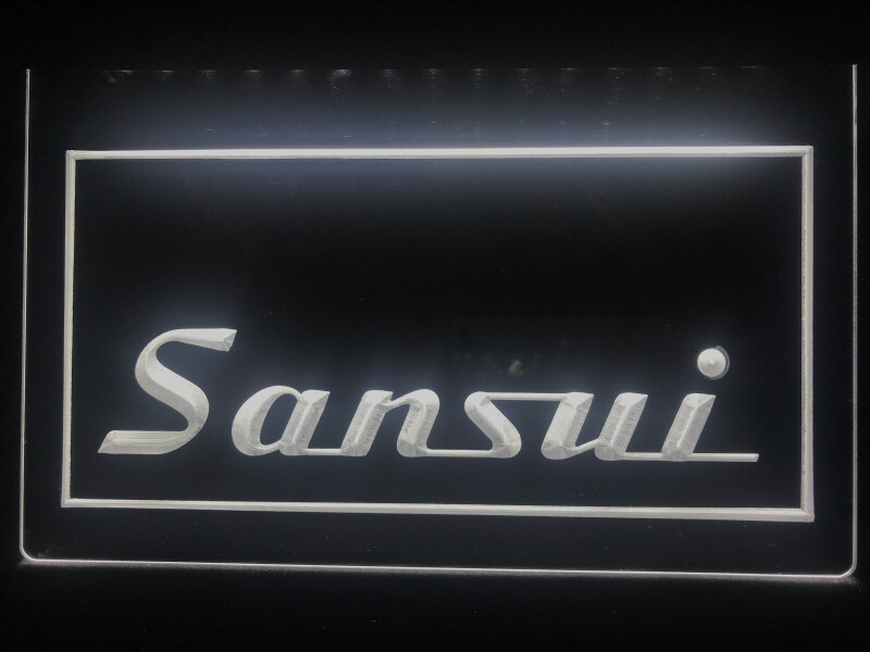 Sansui Home Theater Audio System LED Neon Light Sign gift decor club ...