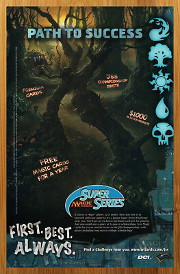 2005 Magic The Gathering Super Series TCG Trading Cards Print Ad/Poster ...