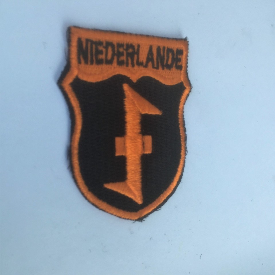 GERMAN ARMY NIEDERLANDE VOLUNTEERS SLEEVE SHIELD patch for sleeve | eBay