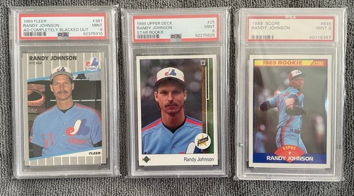 Randy Johnson PSA Graded Card Lot 6x | eBay
