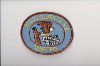 1972 Waldo District Camporee patch | eBay