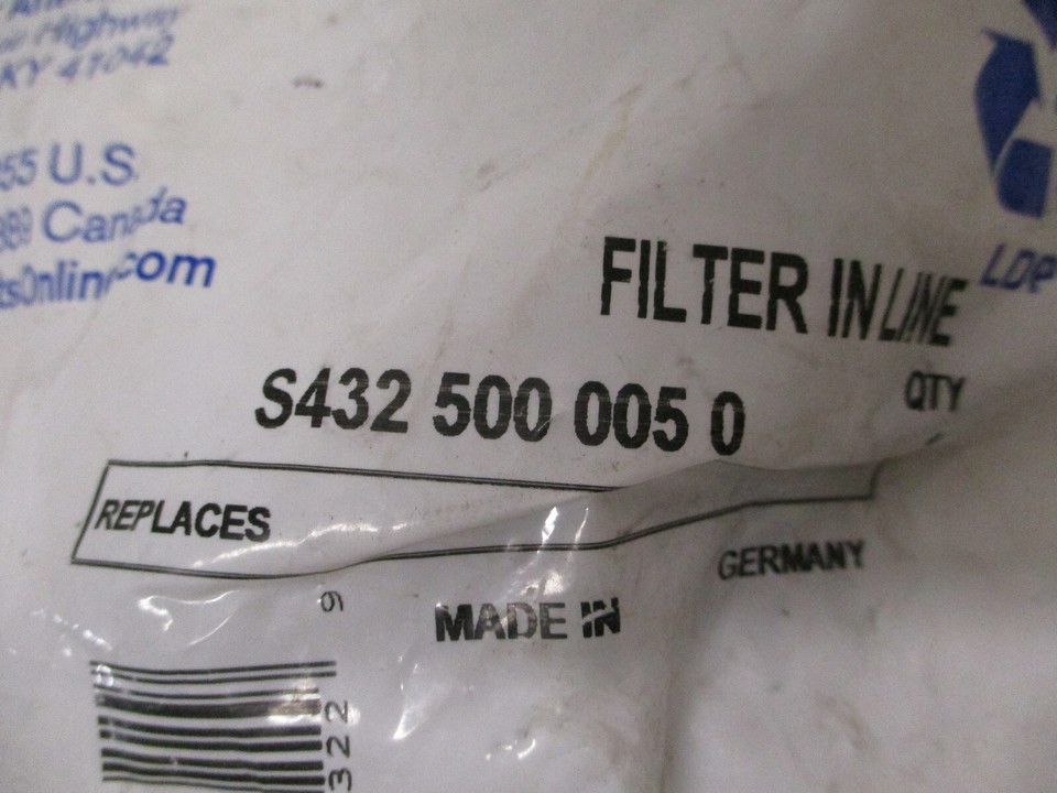 S4325000050 WABCO INLINE FILTER GENUINE WABCO | eBay