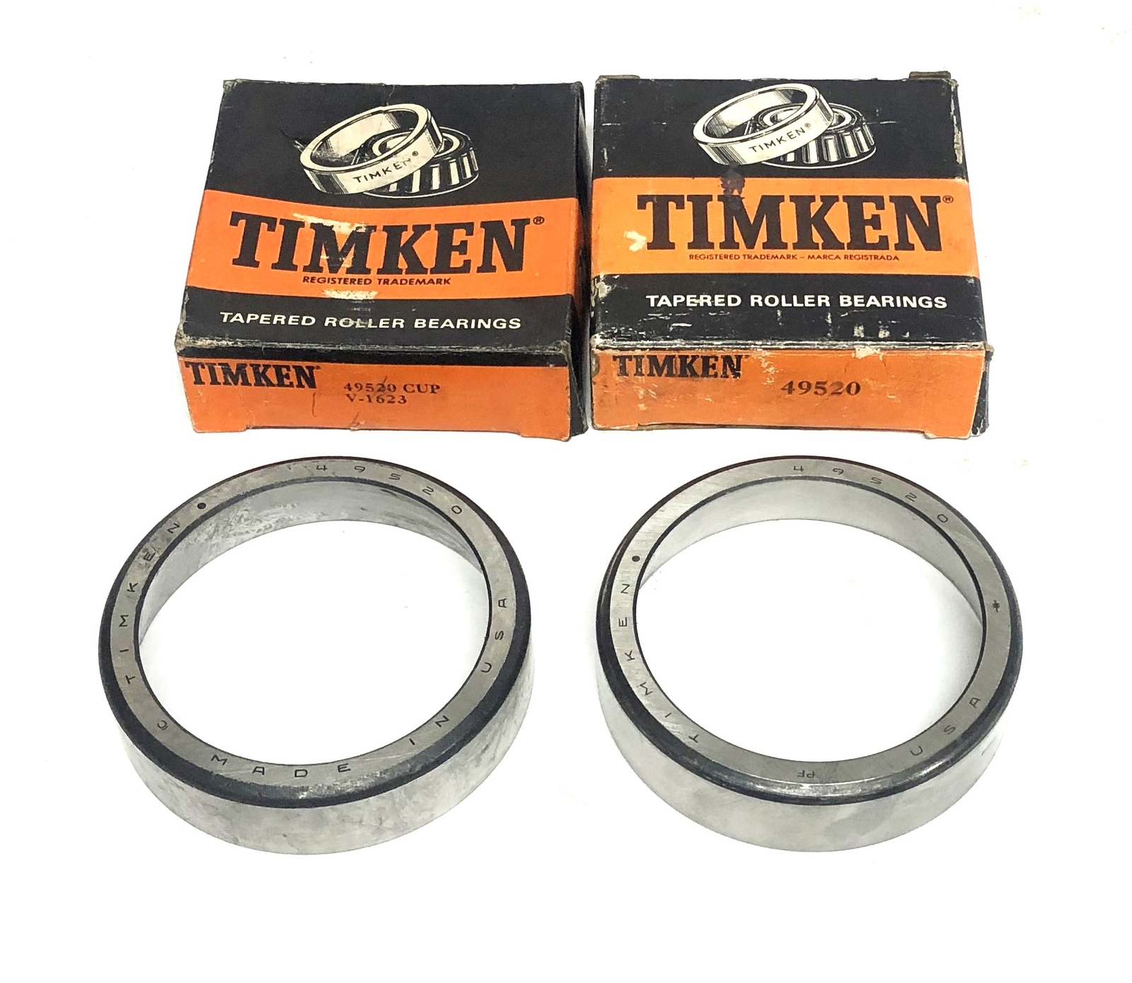 Timken Tapered Roller Bearing Cup 49520 [Lot of 2] NOS | eBay
