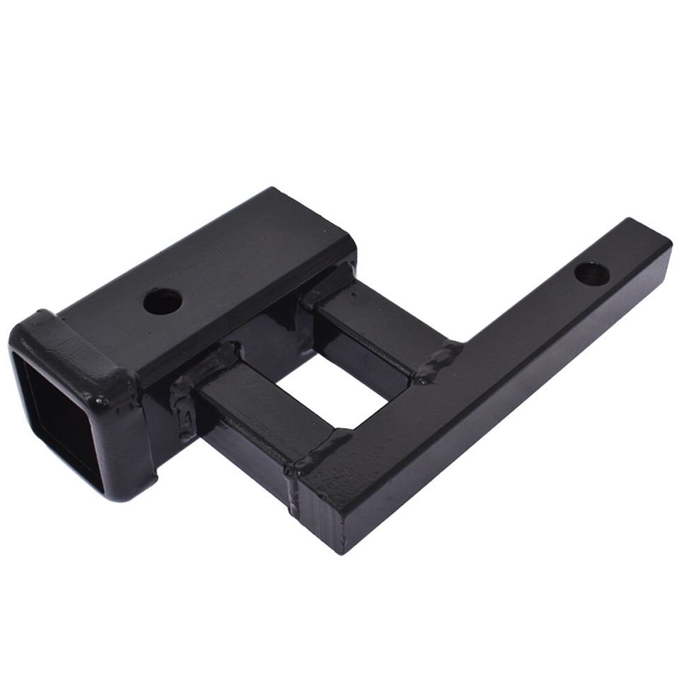 1-1/4" to 2" Trailer Hitch Receiver Rise-Drop Extender Extension Tow ...