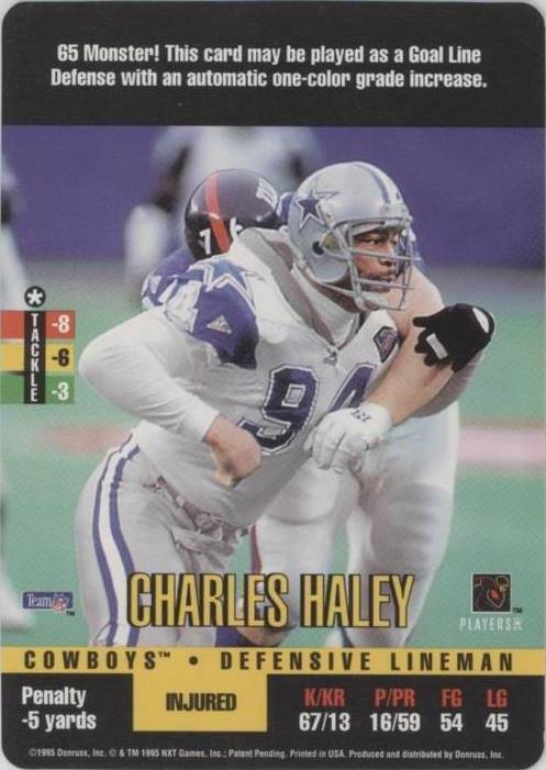 1995 Donruss Red Zone - Charles Haley for sale online | eBay
