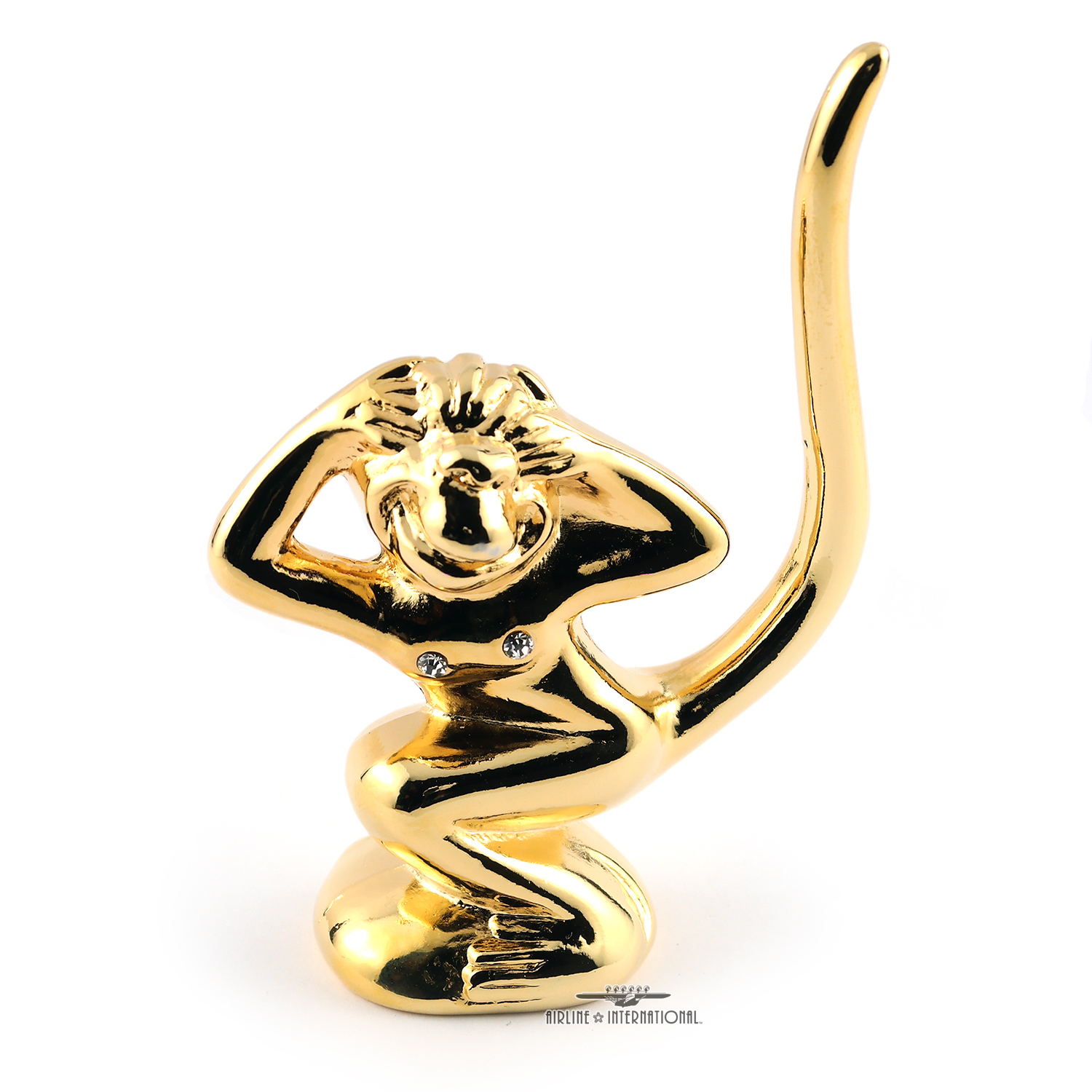Simian Gold Monkey Ring Holder - Great Gift Idea!! | eBay