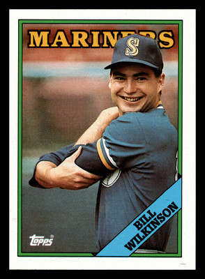 1988 Topps Bill Wilkinson RC Rookie Seattle Mariners #376 NM-MINT | eBay