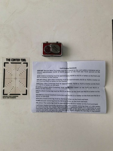 3pcs Card Grading Centering Card Tool Kit Sports Cards for PSA BGS SGC ...