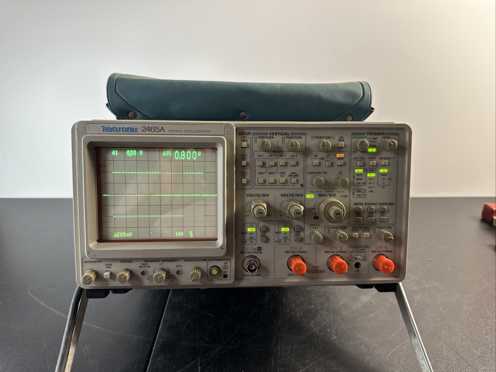 Tektronix 2465A 350 MHz Oscilloscope (power on/untested /as Is ) | eBay
