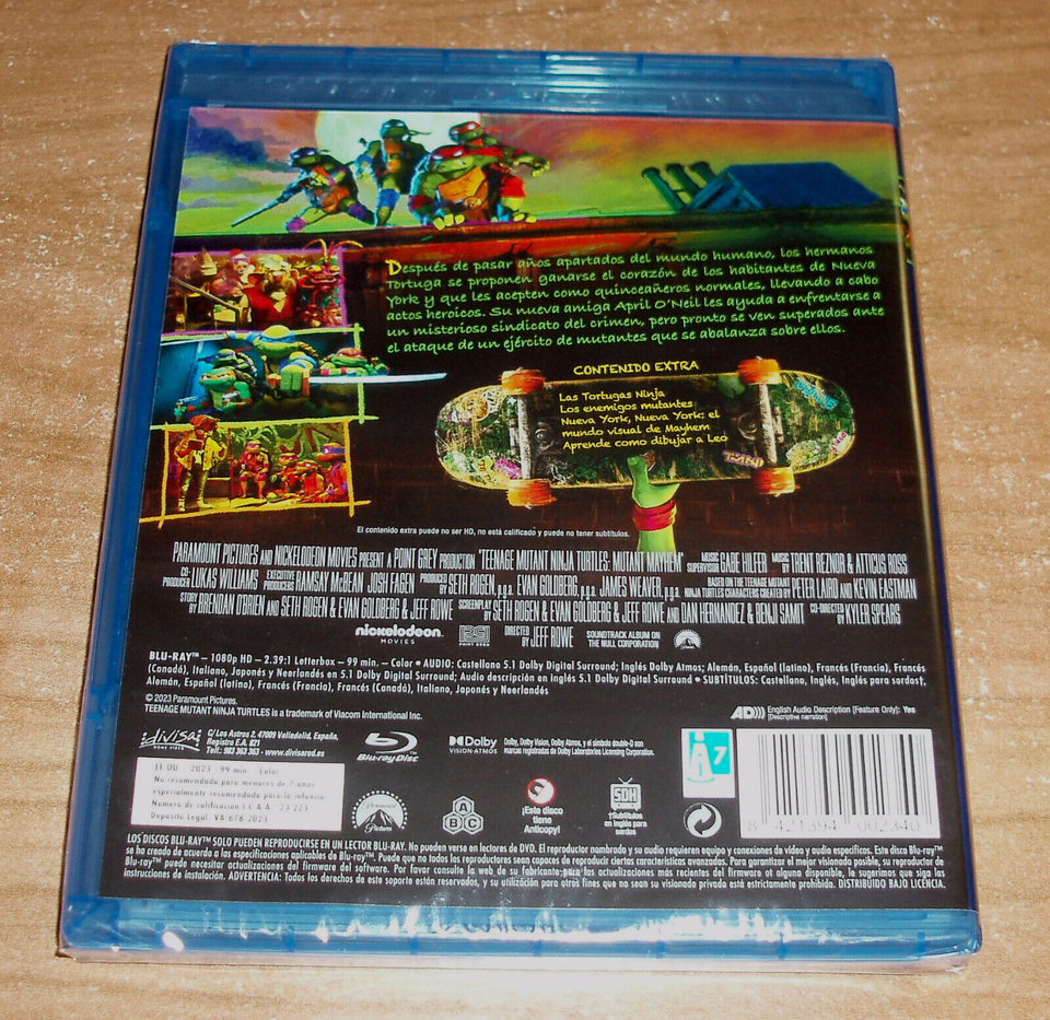 Ninja Turtles : Chaos Mutant (Teenage Mutant Ninja Turtles) Blu-Ray ...