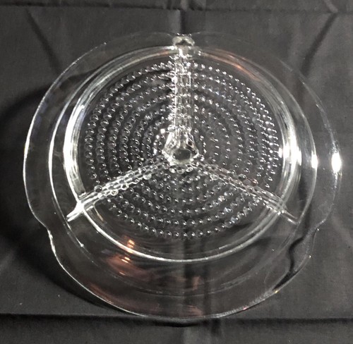 Duncan & Miller Tear Drop Divided 3 Part Crystal Relish Dish 8 1/4 ...