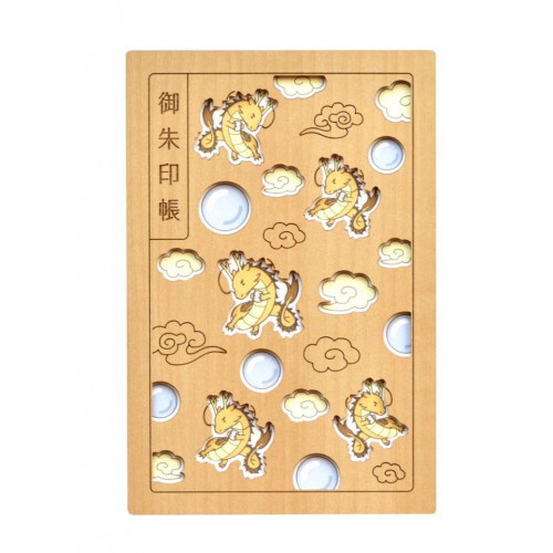 Goshuin book Japanese pilgrimage stamp Note book with Golden dragon ...