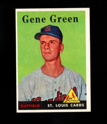 7939* 1958 Topps # 366 Gene Green NM-MT | eBay