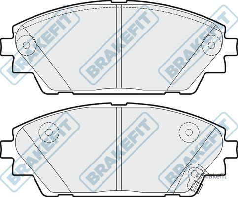 APEC BLUE Front Brake Pad Set for Mazda CX30 HFY7 2.0 Litre June 2021 ...