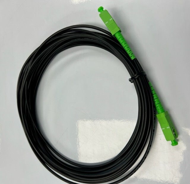 Micro-Armored SCAPC/SCAPC Fiber Jumper FTTH SMF Corning Glass Patch ...