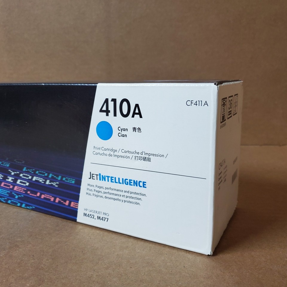 HP 410A Cyan CF411A Toner Cartridge LaserJet NEW | eBay