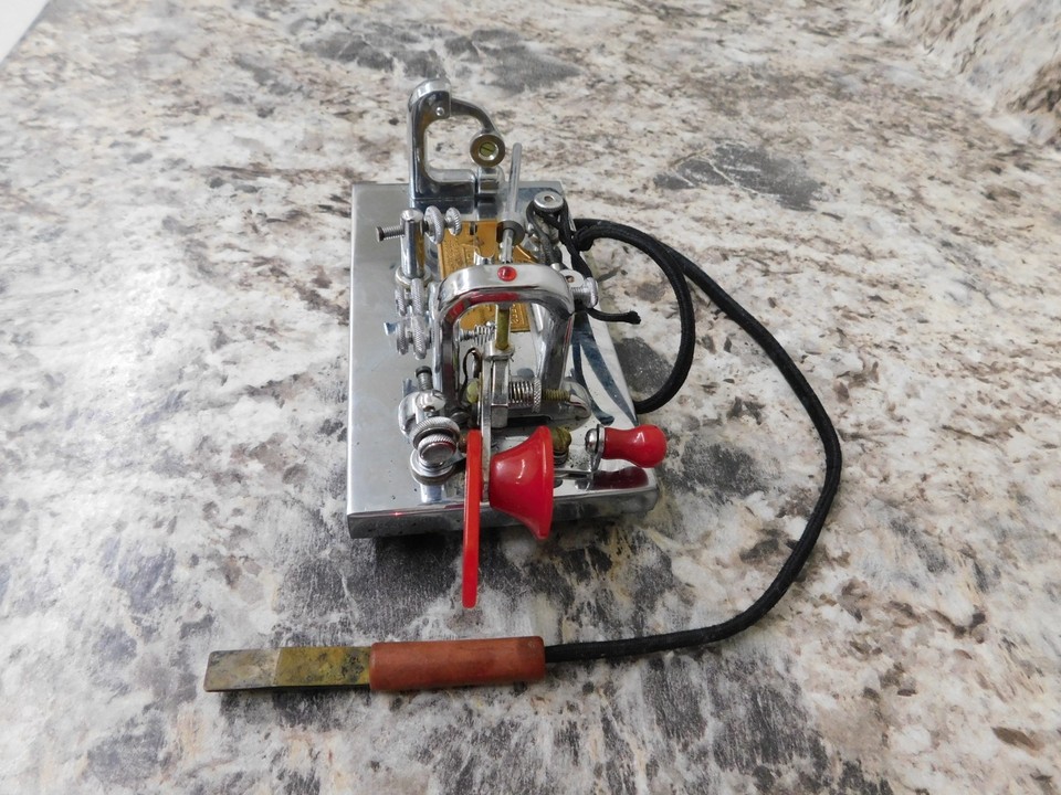 Vibroplex Vintage Chrome Original Deluxe Telegraph CW Ham Keyer #170558 ...