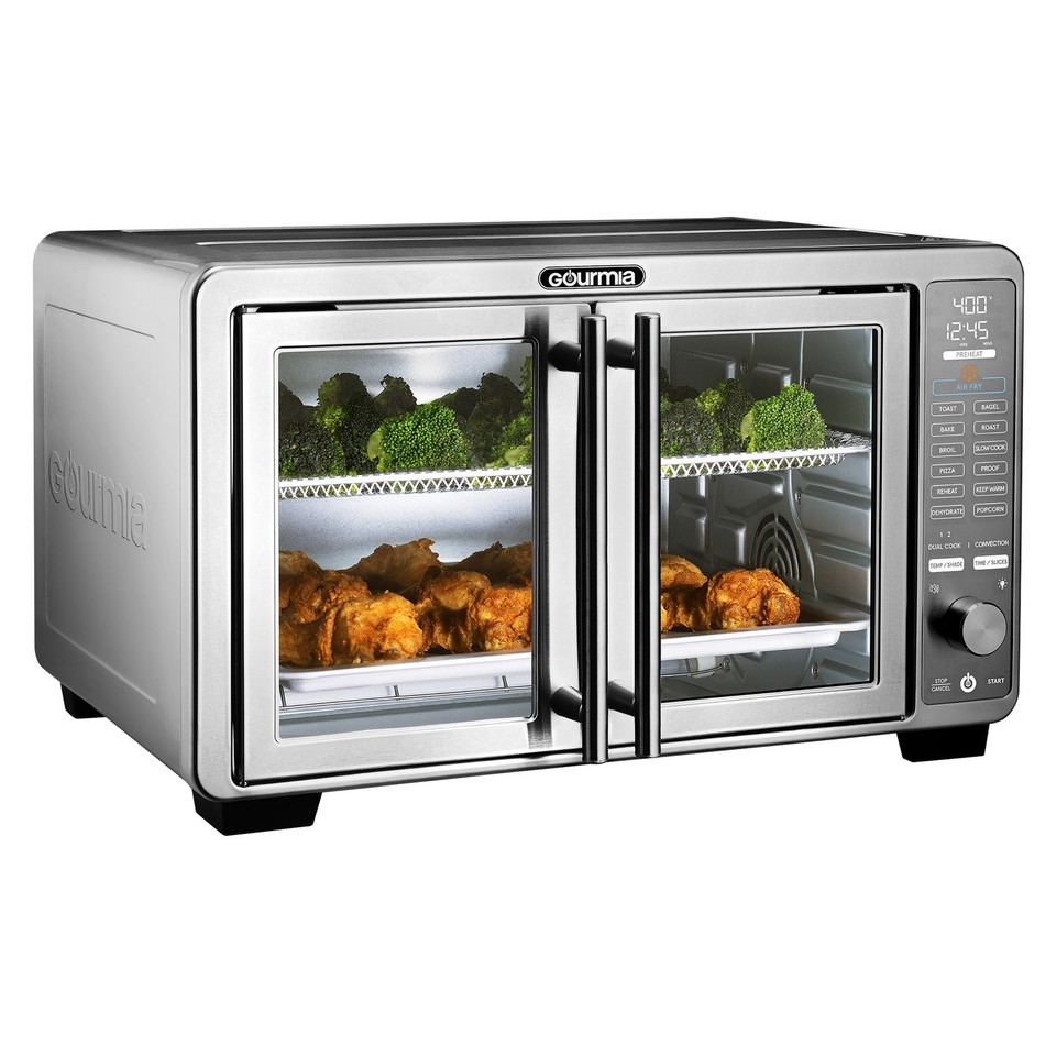 Gourmia XL Digital Countertop Oven w/ Air Fry, Temperature Probe ...