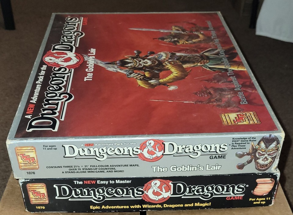 TSR Dungeons & Dragons Game + TSR Dungeons and Dragons The Goblin's ...