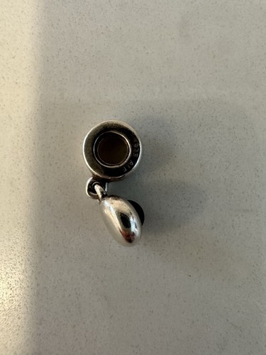 PANDORA ONYX CABOCHON DANGLE CHARM PENDANT RETIRED 790537O | eBay