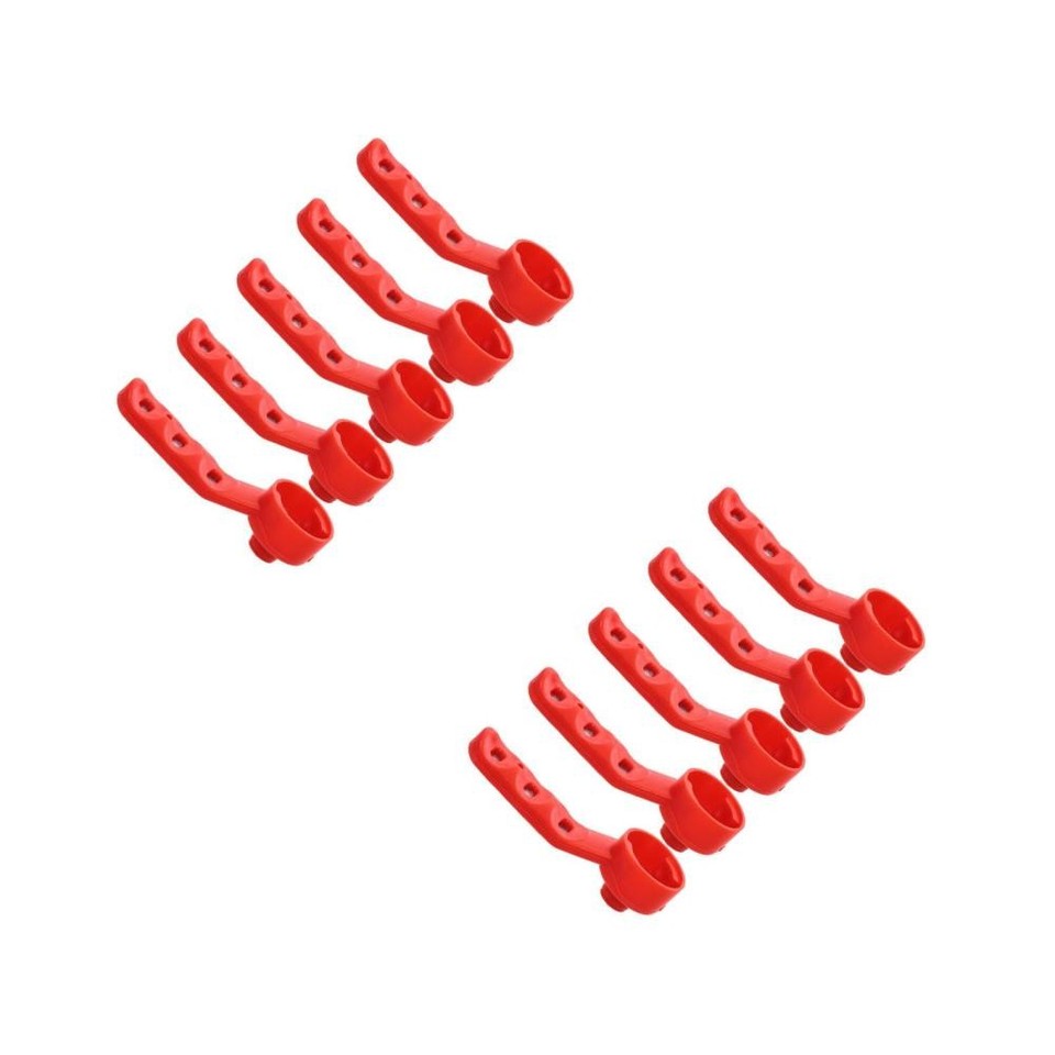 5pcs Ball Valve Handle Ball Valve Lever Handle Replacement With Plastic ...