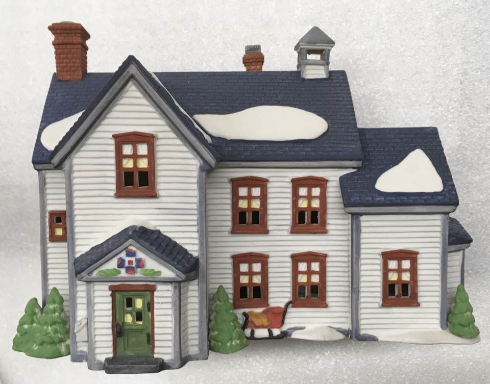 Dept 56 New England Village Pennsylvania Dutch Farmhouse #5648-0 | eBay