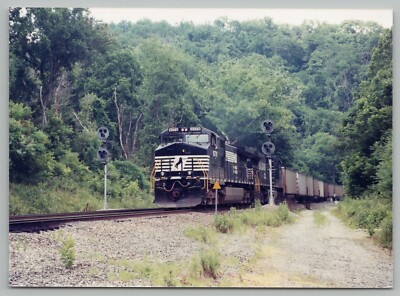 Railroad Photo - Norfolk Southern #9378 Diesel Locomotive 1990s Freight ...