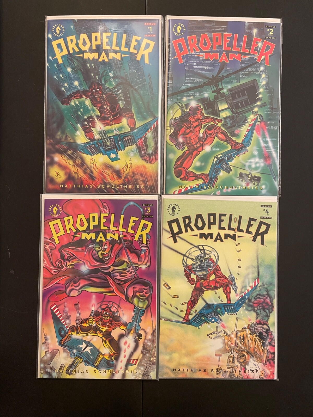 Propeller Man 1-8 High Grade 9.2 Dark Horse Lot Set Run D87-51 | eBay