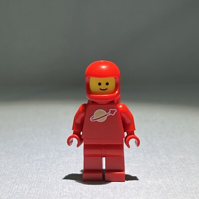 NEW LEGO RED CLASSIC SPACE SPACEMAN RETRO MINIFIGURE ASTRONAUT FROM ...