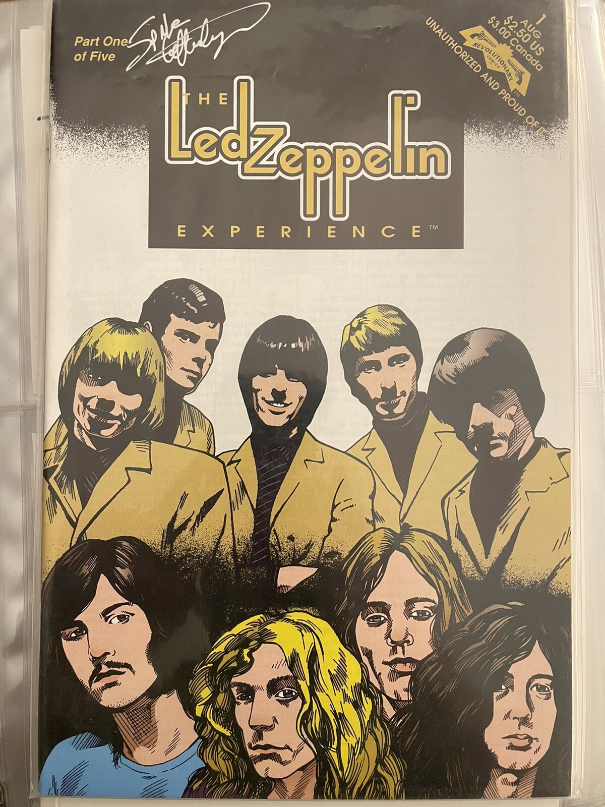 The Led Zeppelin Experience Comic Book 1992 - Part one of five | eBay
