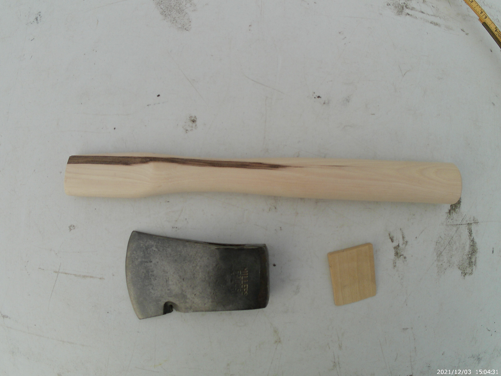 Millers Falls Hatchet kit, Vintage Millers Falls Hatchet, DIY axe, head ...