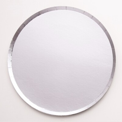 Matte Silver Paper Plates (23cm) Pk 12 | eBay