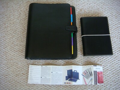 Vintage 1980/90s Domino Personal Organiser Filofax + Professional ...