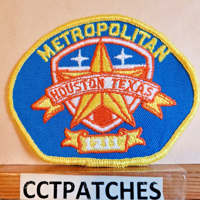 HOUSTON, TEXAS METROPOLITAN POLICE SHOULDER PATCH TX | eBay