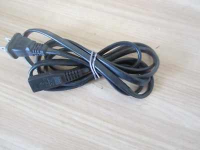 Kentec 3ft AC Power Cord Lead for Figure 8 2 Slot Polarized Cable Plug ...